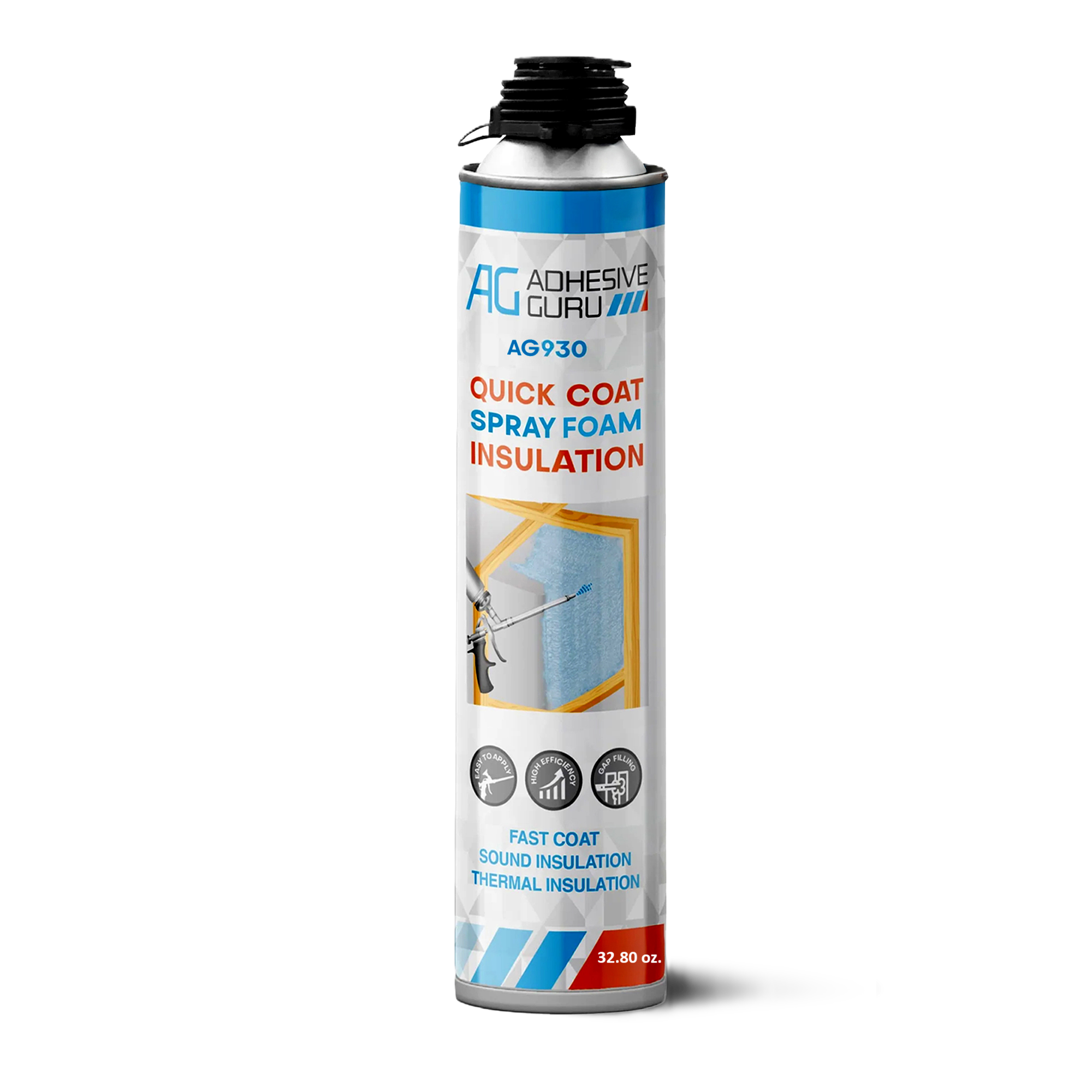 Polyurethane Insulation Spray Foam - ADHESIVE GURU AG930 – Adhesive Guru