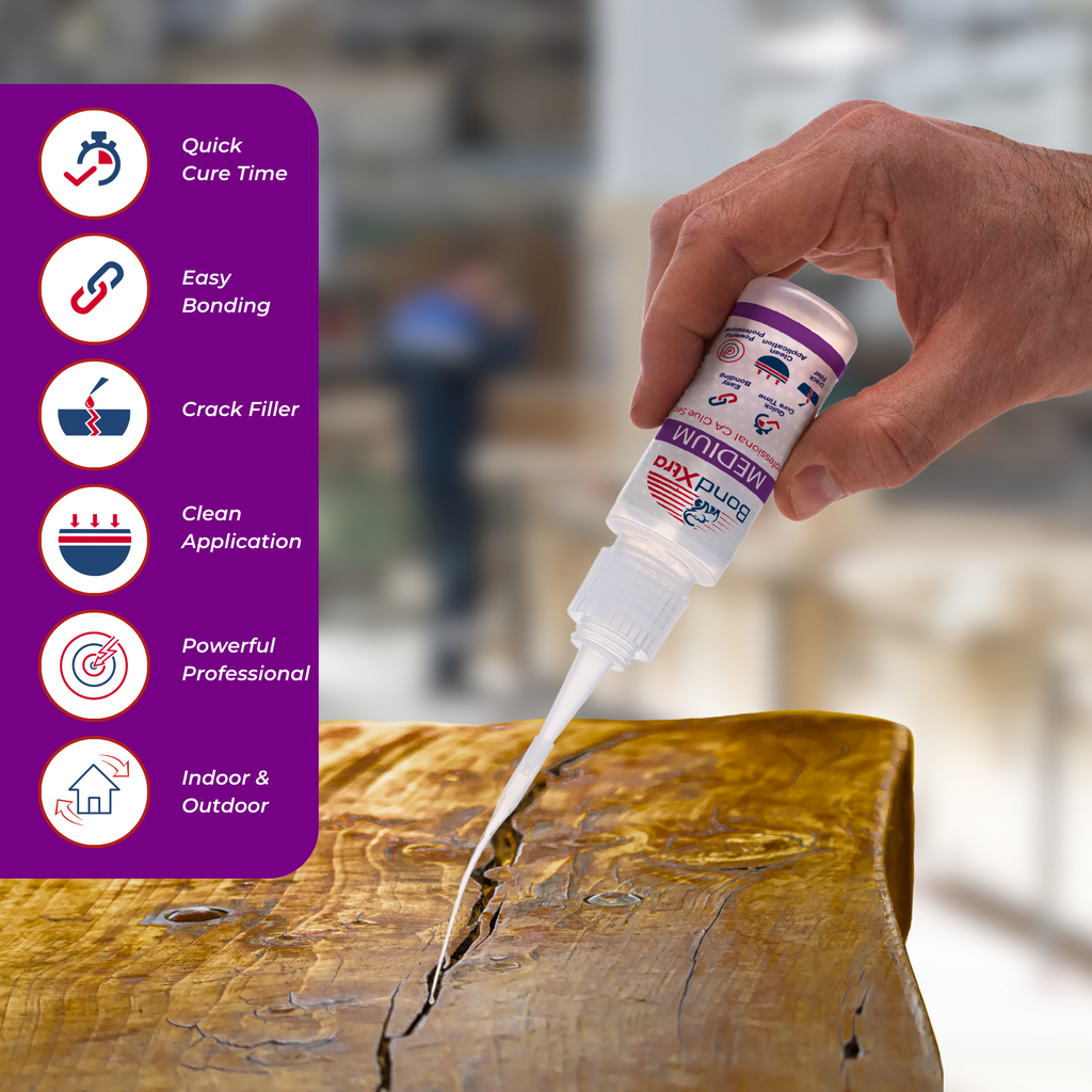 BXM8 Medium Viscosity Ca Glue Set 8 oz – Adhesive Guru